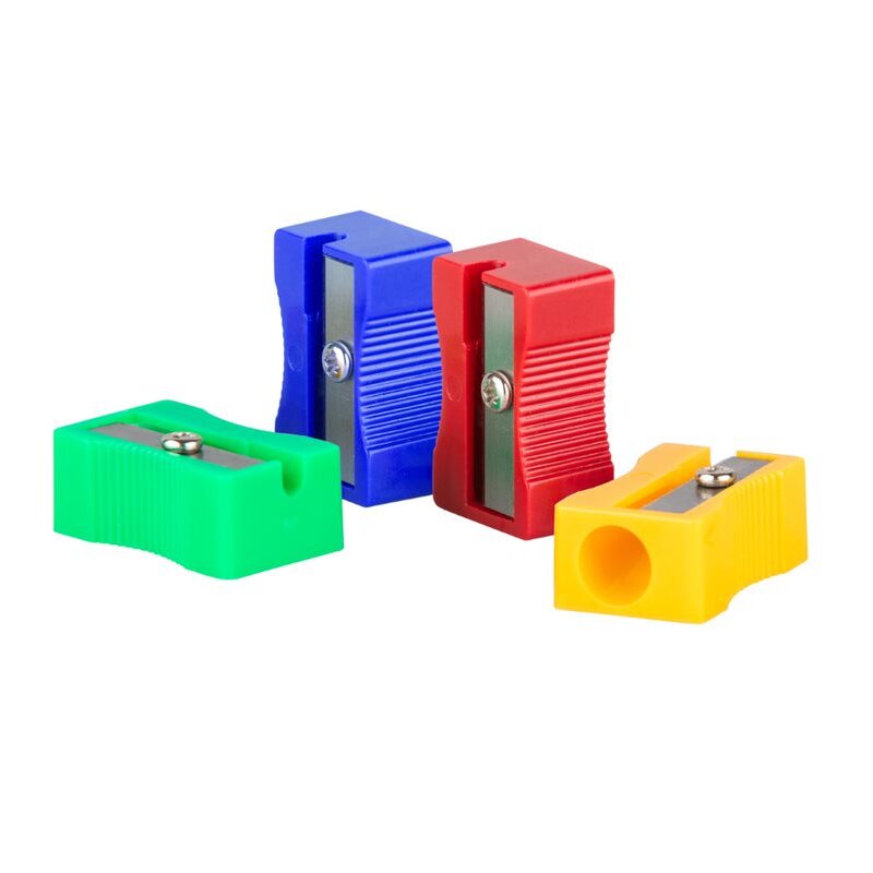 Anspitzer- Kunststoffspitzer / einfach Ø 8 mm - farblich sortiert - i