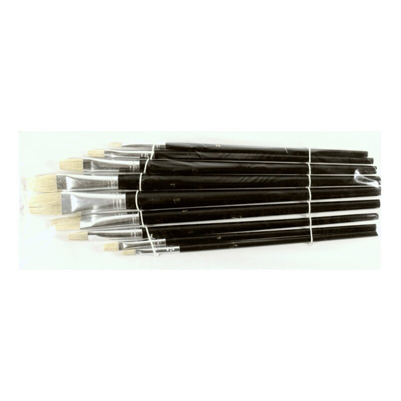 Pinsel- Set 9er Borsten- Flachpinsel - KOH-I-NOOR Deutschland GmbH